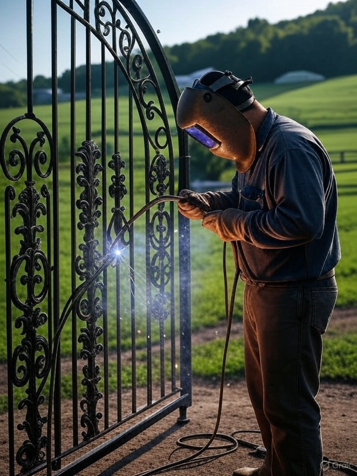 Metal Entry Gate Welding & Repair Services in Central Kentucky